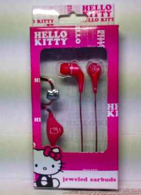 Hello Kitty Jeweled Earbuds | eBay