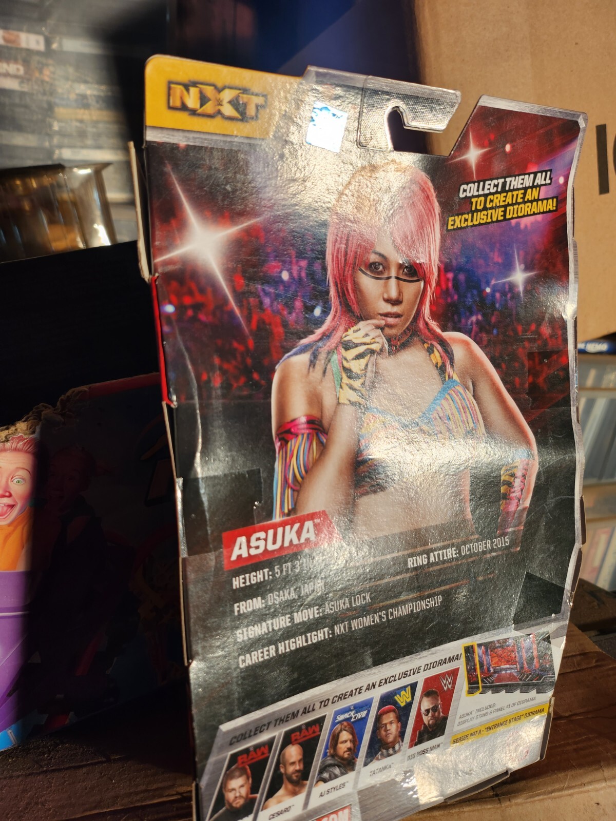 Asuka Mattel WWE Elite Collection Series #47A First Time In The Line ...