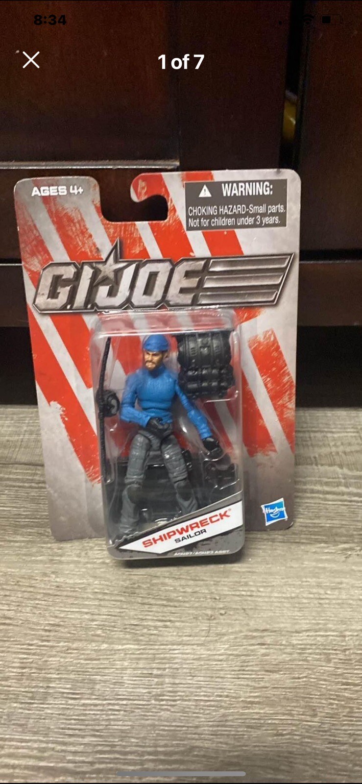 2011 Hasbro GI Joe Shipwreck Sailor! Dollar General Exclusive 3.75 ...