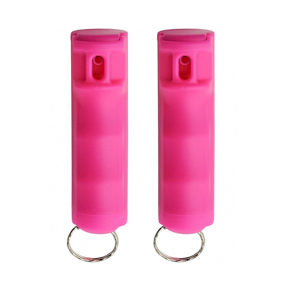 2 Pack Streetwise STICKY GEL Pepper Spray 1/2oz Flip Top Keychain ...