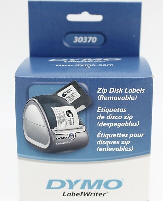 [NEW] DYMO LabelWriter Zip Disk Labels (Removable), 30370, SEALED ...