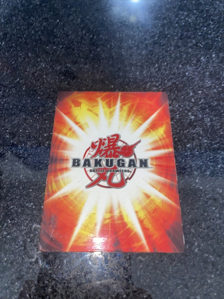 Vintage 2006 Bakugan 350 HSP Metal Gate Card Darkus Reaper vs Pyrus ...