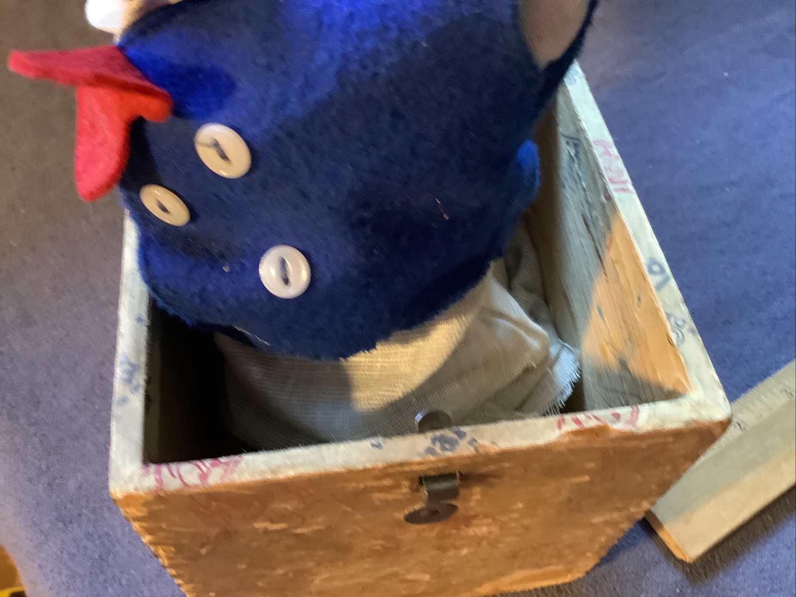 Vtg Walt Disney 1940’s Donald Duck Jack In The Box Spear Complete ...