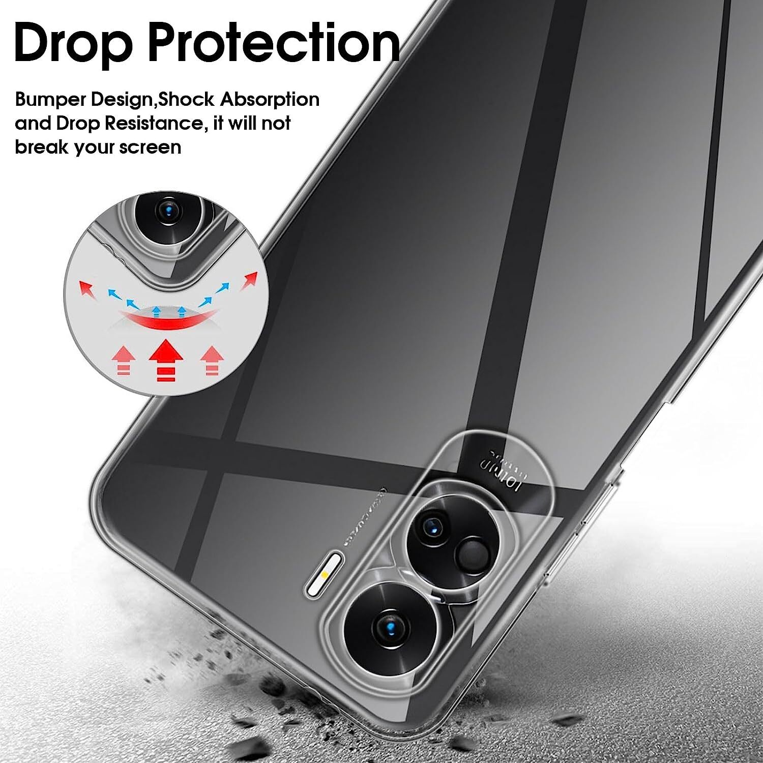 For Honor 90 Lite / 5G Case, Slim Clear Silicone Shockproof Gel Phone ...