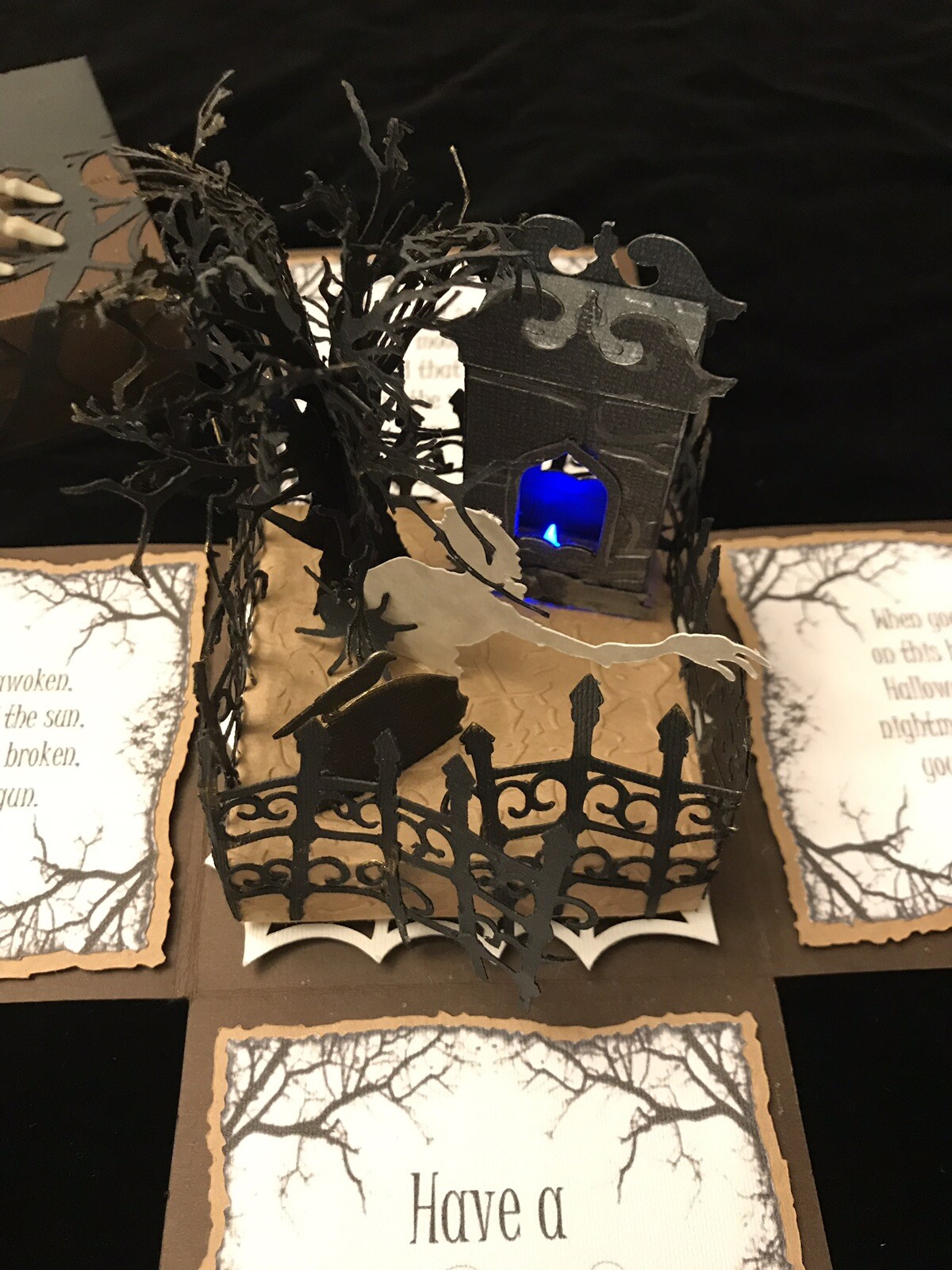 HALLOWEEN EXPLODING BOX CARD | eBay