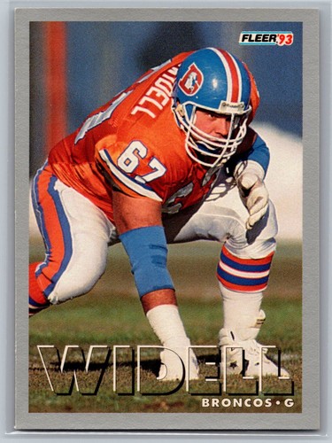 1993 Fleer Football #366 Doug Widell Denver Broncos | eBay