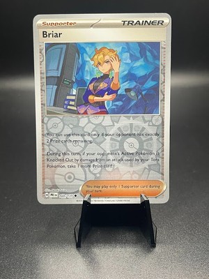 Briar [Reverse] 100/131 Prismatic Evolutions PRE EN Pokemon Scarlet & Violet | eBay