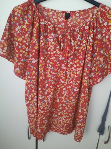 Ladies Shein Curve Gypsy Style Top Size XL | eBay