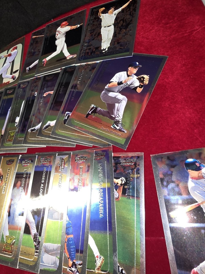 1999 Topps Super Chrome 36 Cards Jeter, Griffey Jr., Frank Thomas ...
