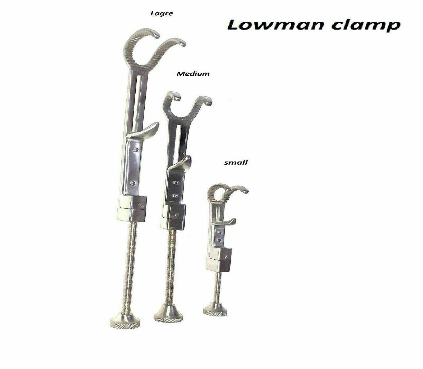 Orthopedic Double Lowman Bone Clamp Orthopedic Surgical Instruments SET ...