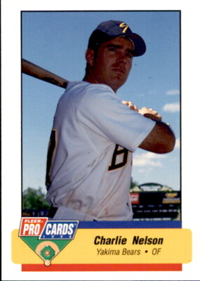 1994 Yakima Bears Fleer/ProCards #3863 Charlie Nelson University of ...
