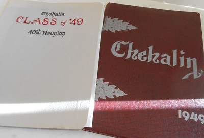 Chehalis High School 1949 Annual Yearbook Chehalis WA - Chehalin + 40th ...