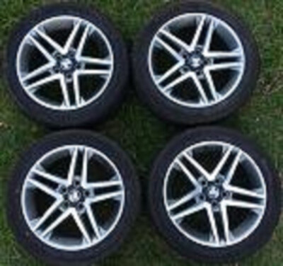4x set Holden Commodore VE Series 2 SV6 18 inch alloy wheels and tyres ...