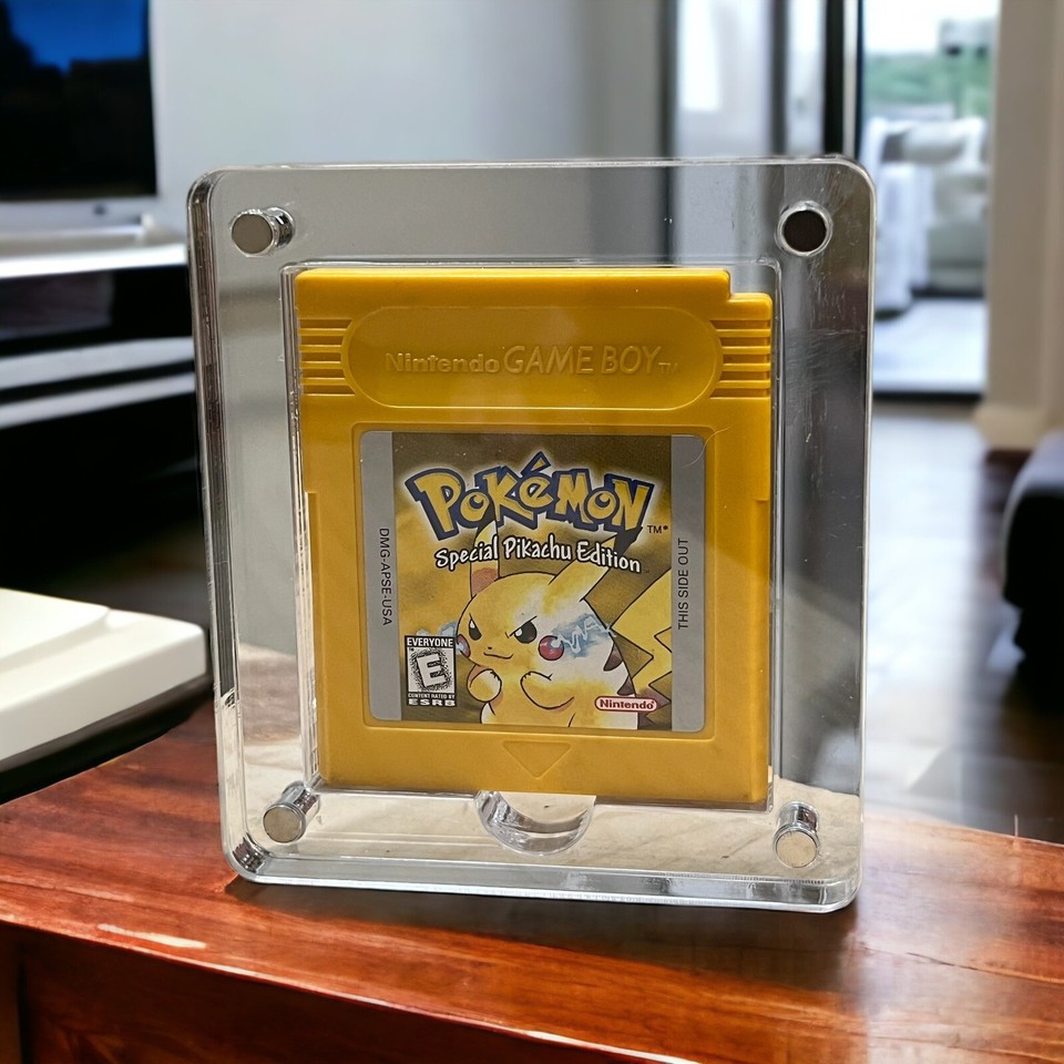 Magnetic GB/GBC Display Game Case For Game Boy Color Pokémon Crystal ...