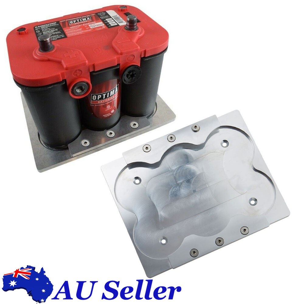 Billet Optima Battery Relocation Tray Optima 34/78 Battery Hold Down ...