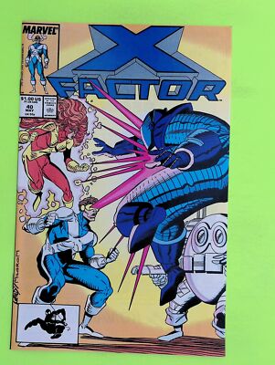 X-Factor #40 Vol. 1 1989 Marvel Comics High Grade Comic Book V57-3 | eBay