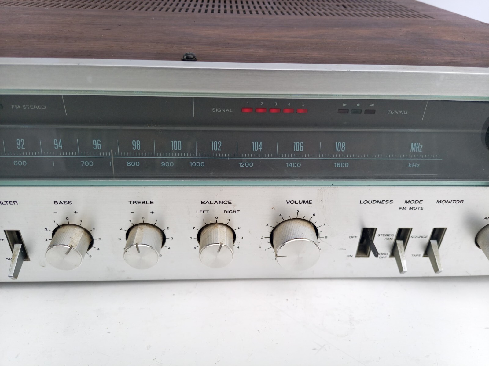 LLOYD'S H433 FM AM STEREO RECEIVER AUDIO HOME MEDIA ANALOG VINTAGE 150W ...