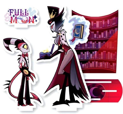 Helluva Boss Stolas Blitz Full Moon Asmodean Limited Edition Acrylic ...