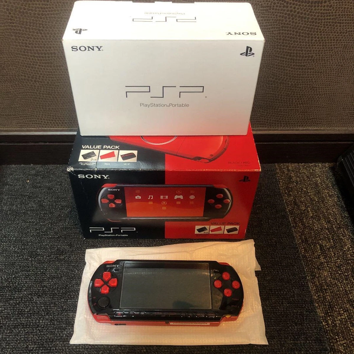 Red And Black Psp