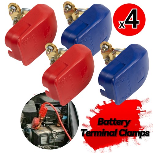 4PCS Car Quick Release Battery Disconnect Terminals Clamps Connectors ...