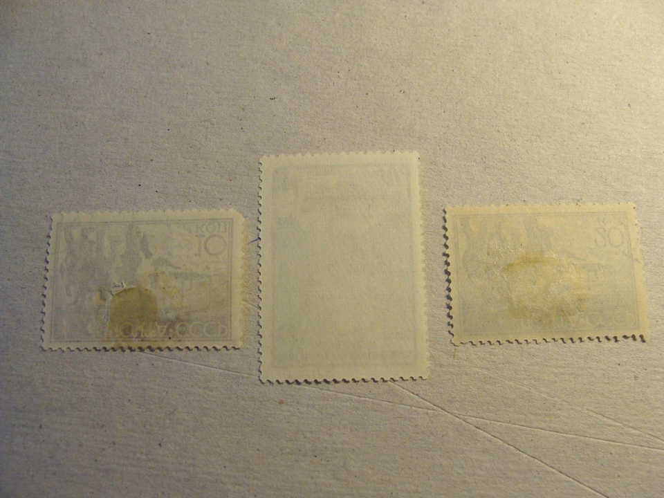 RUSSIA STAMPS 1938 10,20KOP. SC#643-644, ATLANTIC BASES 1956 SC#1884 ...
