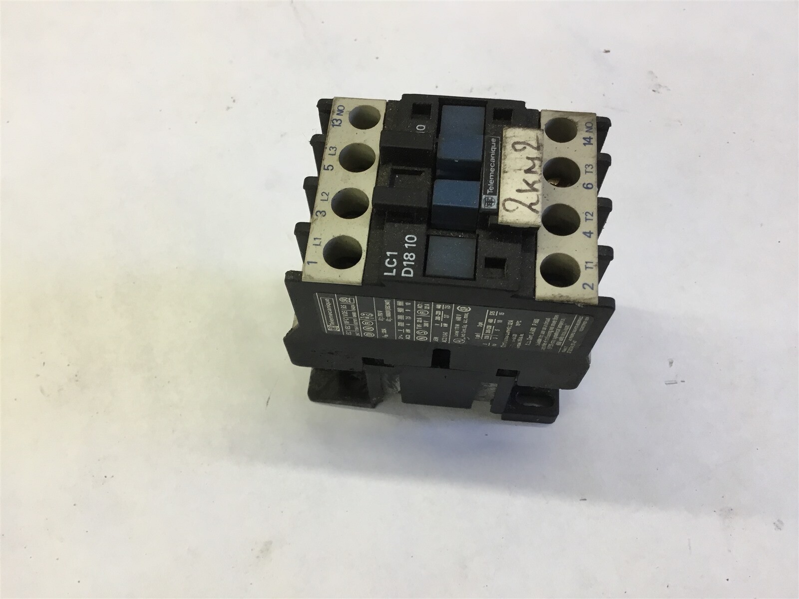 Telemecanique Lc1D1810 Contactor 460 Volts @ 10 Hp 110 Volt Coil | eBay