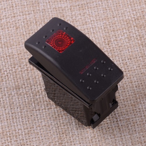 308-1038 Red LED Marine Boat Trailer RV Generator Start Stop Rocker ...