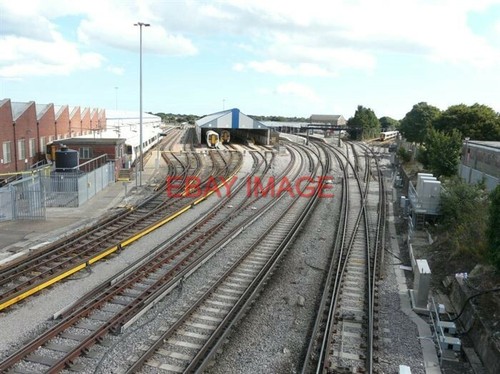 PHOTO RAMSGATE RAILWAY STATION SEEN FROM NEWINGTON ROAD BRIDGE. IN THE ...