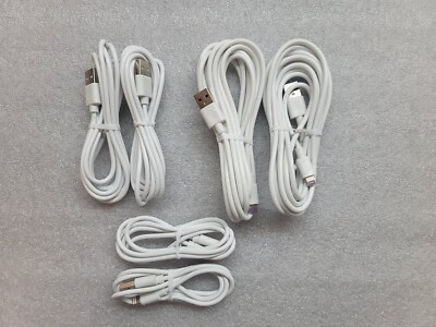 6 pack 3/6/10Ft USB Charging Cord Cables iPhone SE 6 6s 7 8 Plus XS XR ...