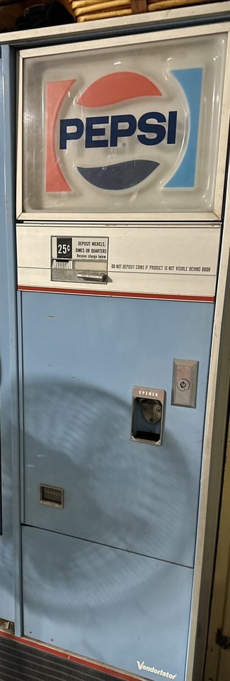 Vintage 1960s Pepsi Machine | eBay
