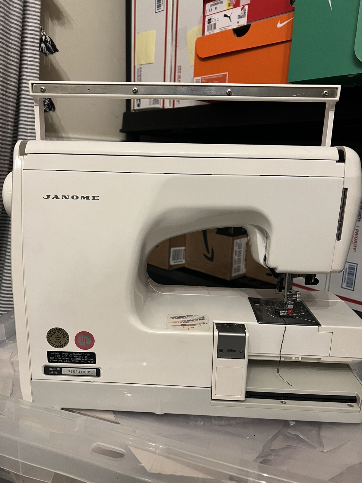 Janome Memory Craft 9000 Computerized Sewing Machine for sale online | eBay
