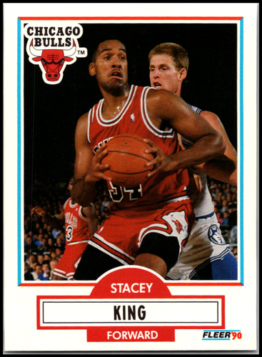 1990 Fleer #27 Stacey King - Rookie RC FREE SHIPPING! | eBay