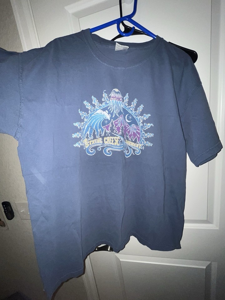 The String Cheese Incident Men's Comfort Colors Band Merch T-Shirt ...