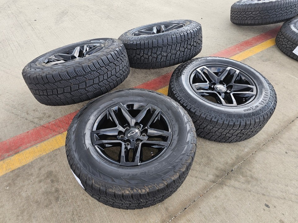18" Chevy Silverado Tahoe Z71 ZR2 OEM 5911 wheels rims tires | eBay