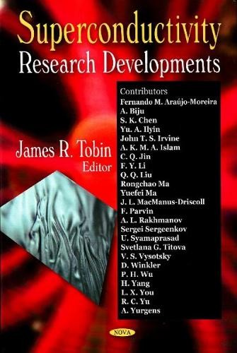 James R Tobin Superconductivity Research Developments (Hardback) | eBay ...