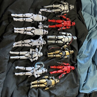 Star Wars The Black Series Stormtrooper 11 Trooper Lot Army Building ...