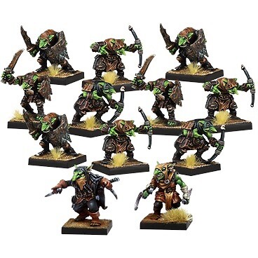 Kings of War Vanguard: Goblin Warband Set - Mantic Games | eBay
