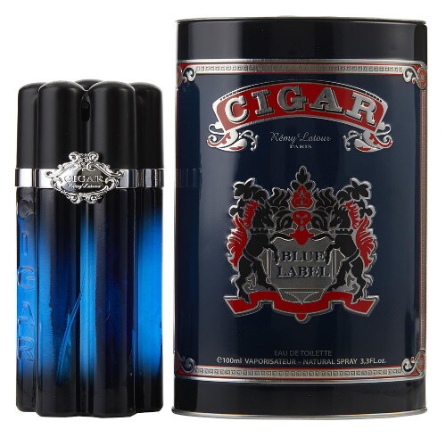 Cigar Blue Label by Remy Latour 3.3 / 3.4 oz EDT Cologne for Men New In ...