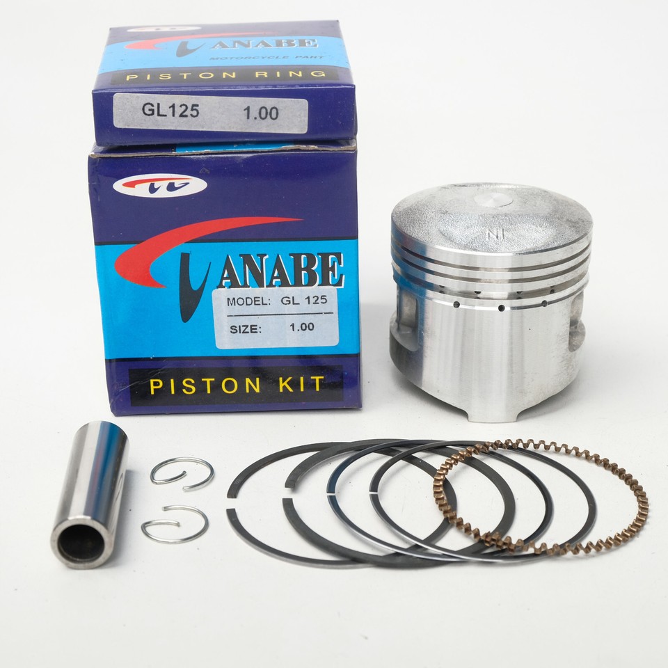 For Honda NX125 GLX GL125 XL125 XR125R CB125 Piston Kit Set Oversize 1. ...