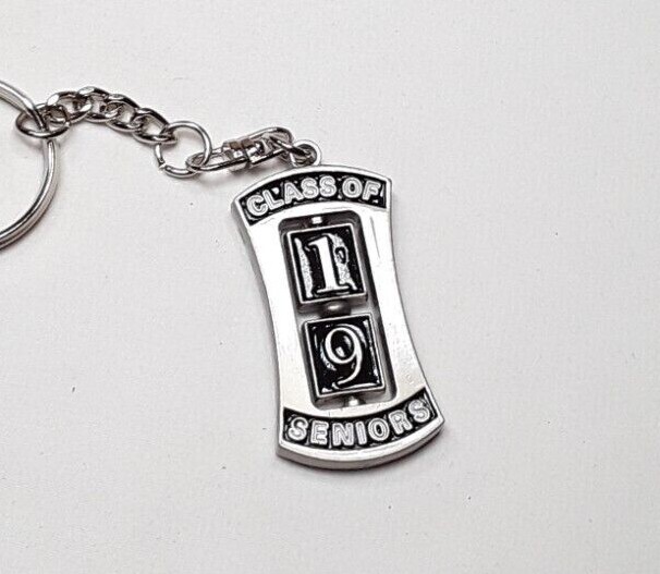Class of 2019 Seniors Metal Spinner Keychain Keyring | eBay