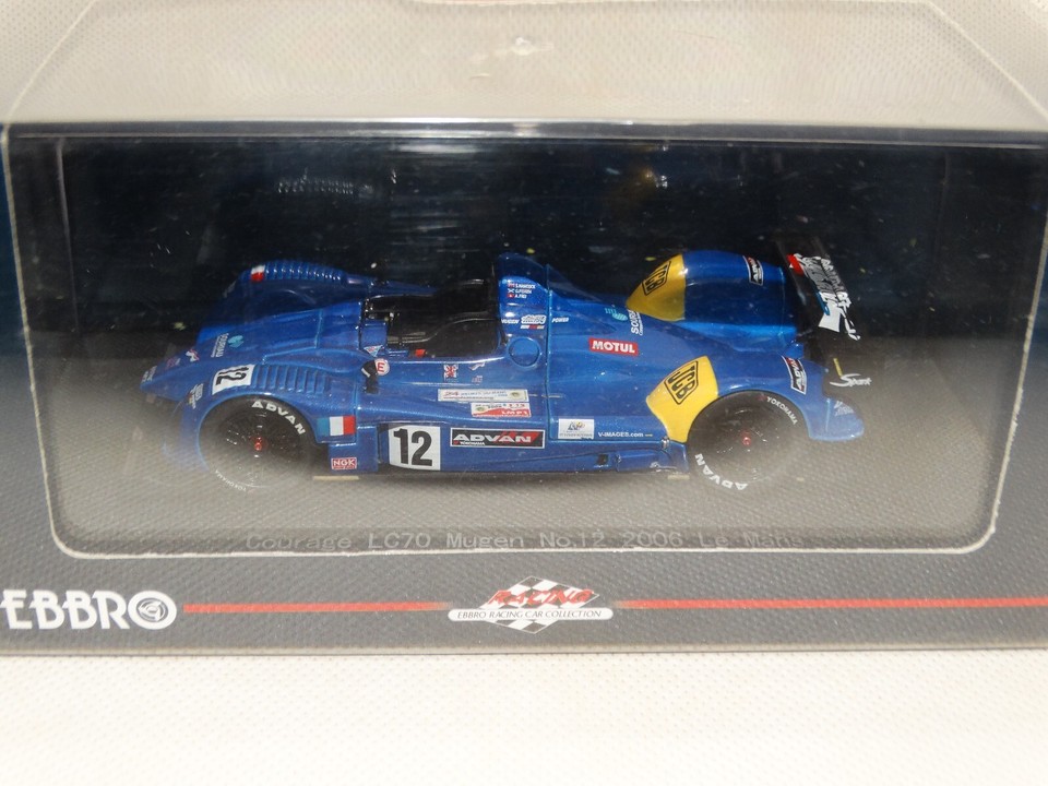 Courage LC70 Mugen n° 12 Advan-JCB le mans 2006 Ebbro 1/43 Courage ...