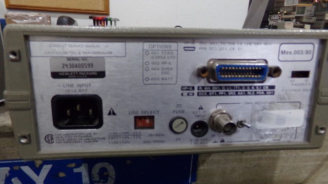 Hewlett Packard HP 5385A Frequency Counter 10hz to 1ghz for sale online ...