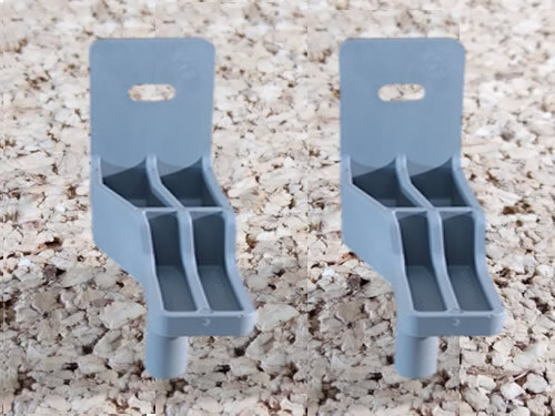 GENUINE LAND ROVER RADIATOR SUPPORT SET OF 2 LR2 2.0L PETROL NEW ...