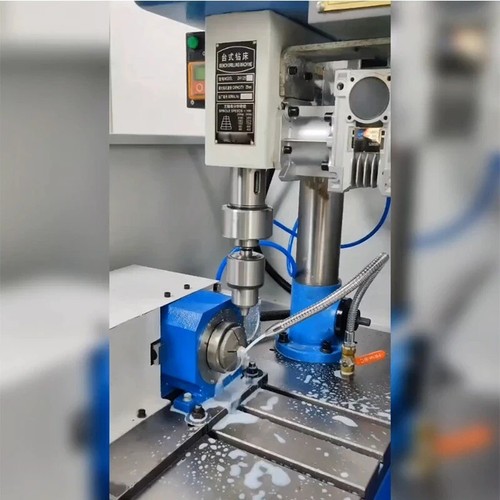 Spindle Type Rotary Pneumatic Clamp Base Collet Small Machine Tool ...