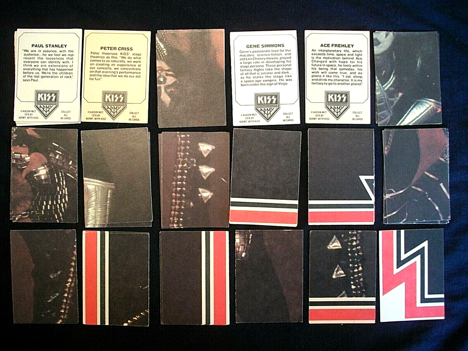 1978 Donruss KISS cards Series 1 QUANTITY U PICK READ DESCRIPTION ...