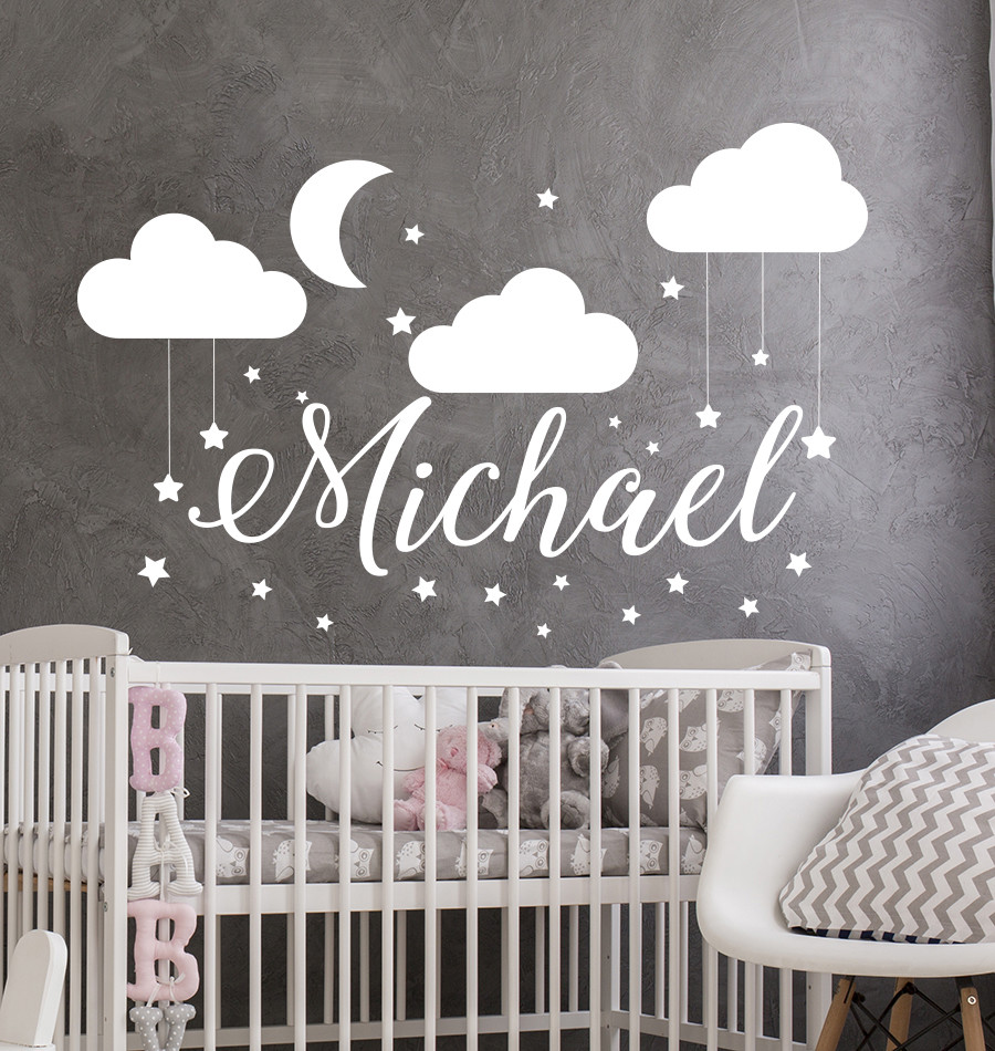Baby Name Wall Decal