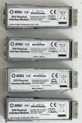 JDSU / VIAVI Physical Interface Module DS1 SFP (PRICE PER UNIT) (XFP ...