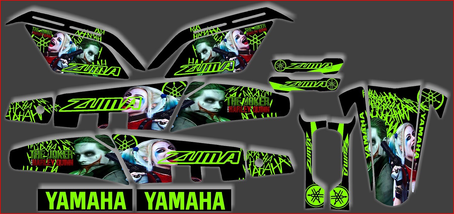 Yamaha Zuma Chuma 2022-2024 GRAPHIC KIT | eBay