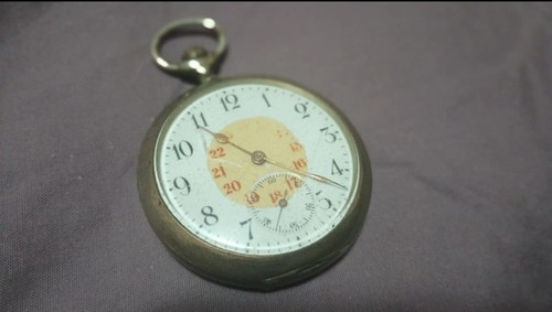 Old Pocket Watch 1909 Clean with 800 Silver Case Cyrus GT | eBay