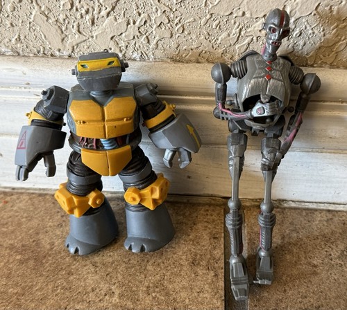 Teenage Mutant Ninja Turtles Metalhead And Krang Figures 2012 Viacom ...